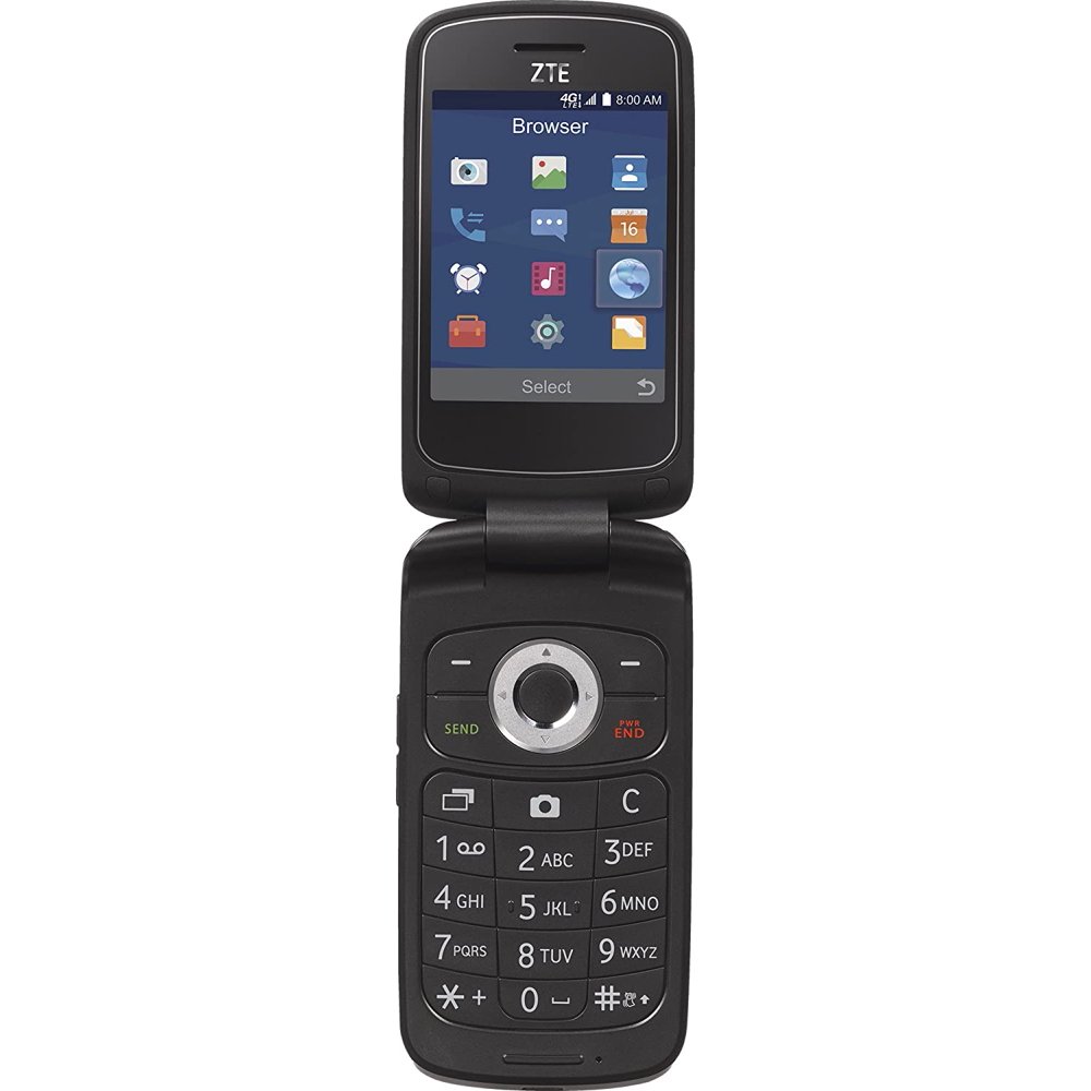 TracFone ZTE Z233 4G LTE Prepaid Phone Comes With A SIM Card Which Is tracfone-zte-z233-4g-lte-prepaid-phone-comes-with-a-sim-card-which-is