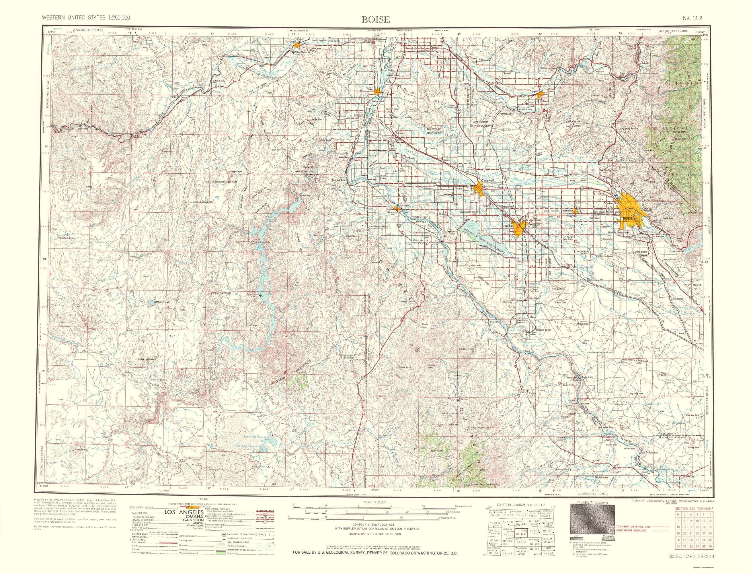 Boise Map