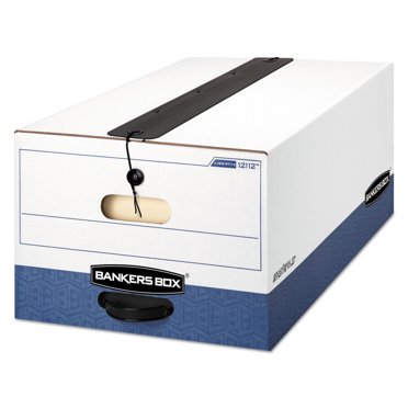 Bankers Box, FEL11111, Liberty Storage Boxes with Seal, 12 / Carton ...
