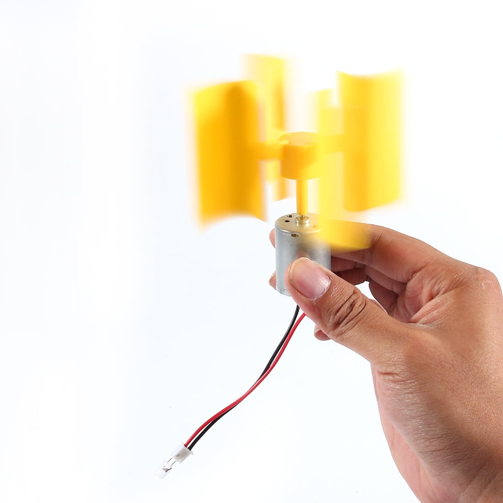 Watris Veiyi Vertical Wind Generator, DC 0.1V-5.5V 100-6000RPM Wind ...