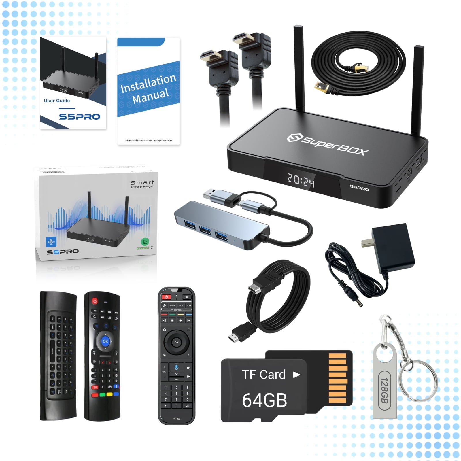 Click here for Tlhdel Super Box S6 Pro: 6k Streaming Media Player... prices
