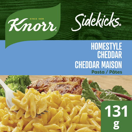 Knorr Sidekicks Homestyle Cheddar Pasta Side Dish, 131 g Pasta Side ...