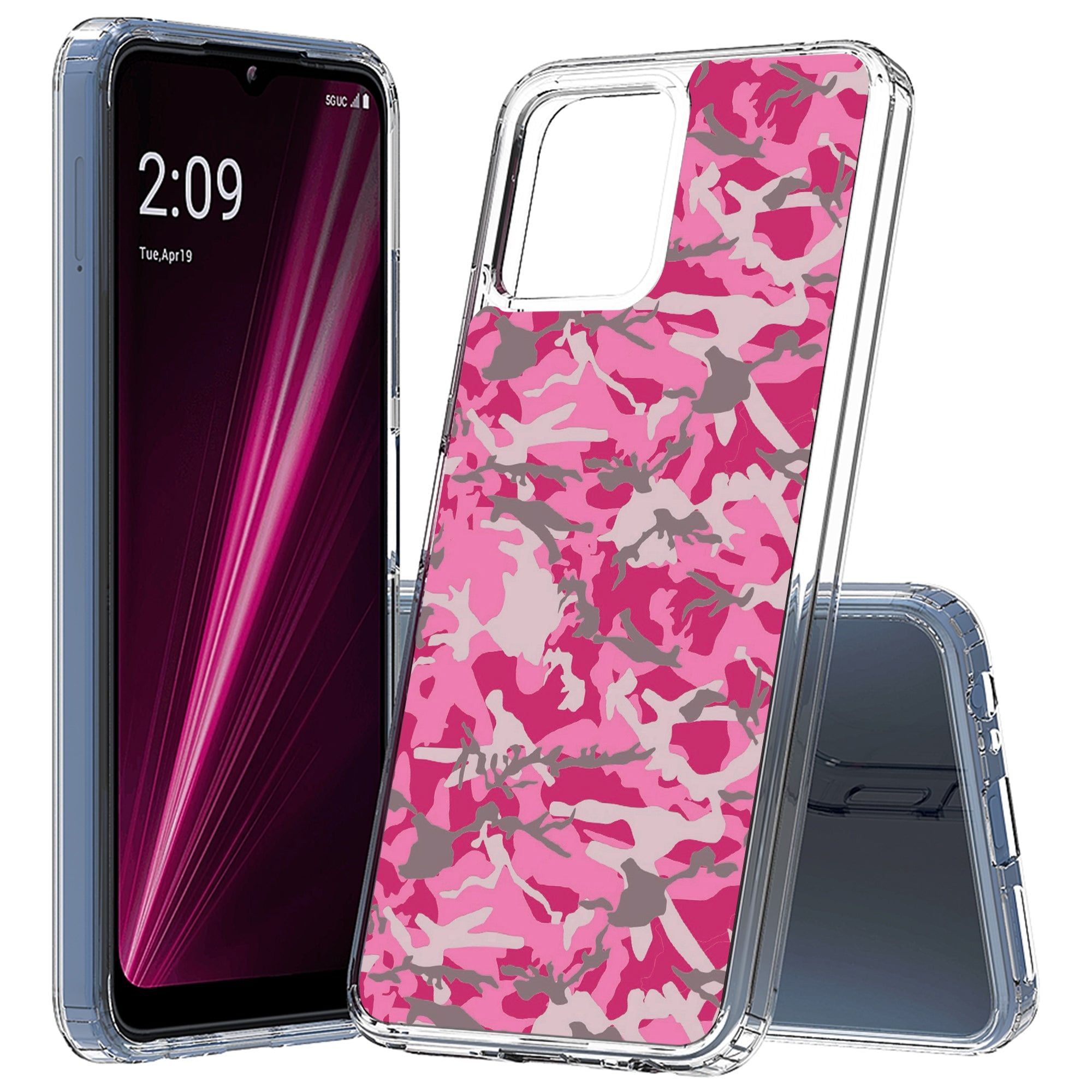 AquaFlex Designed For T-Mobile REVVL 6 5G Case Transparent Clear ...