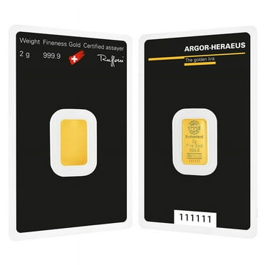 2 gram Gold Bar - (In Assay) - Walmart.com