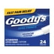 Goody's Extra Strength Headache Powder, 24 Powder Sticks - Walmart.com