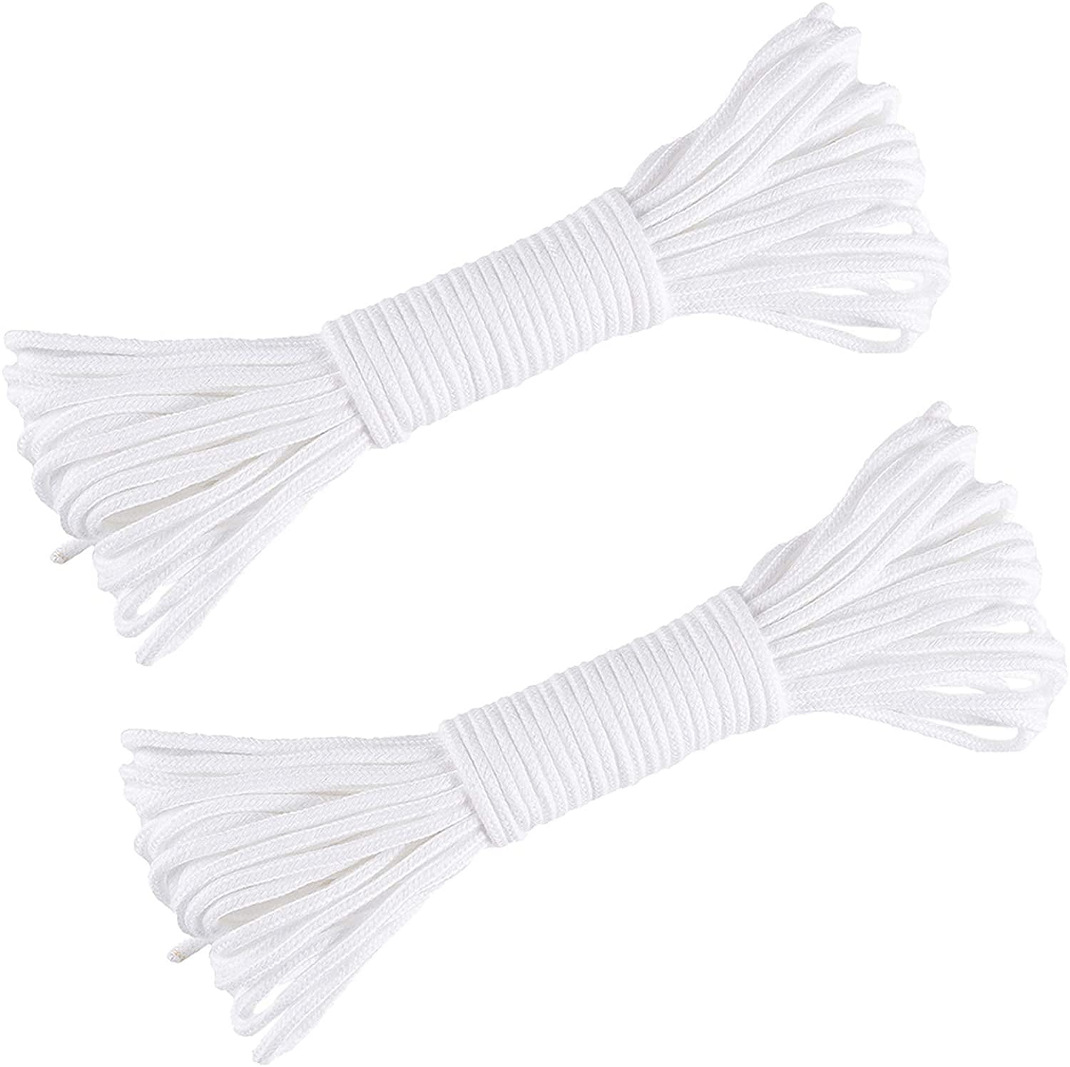 Total 130ft Self Watering Wick Cord- 2Pcs 65 Feet Auto Drip Irrigation ...