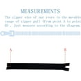 Woazon, Invisible Zippers, 6 Inch, Black Nylon Coil 2 Pack - Walmart.com