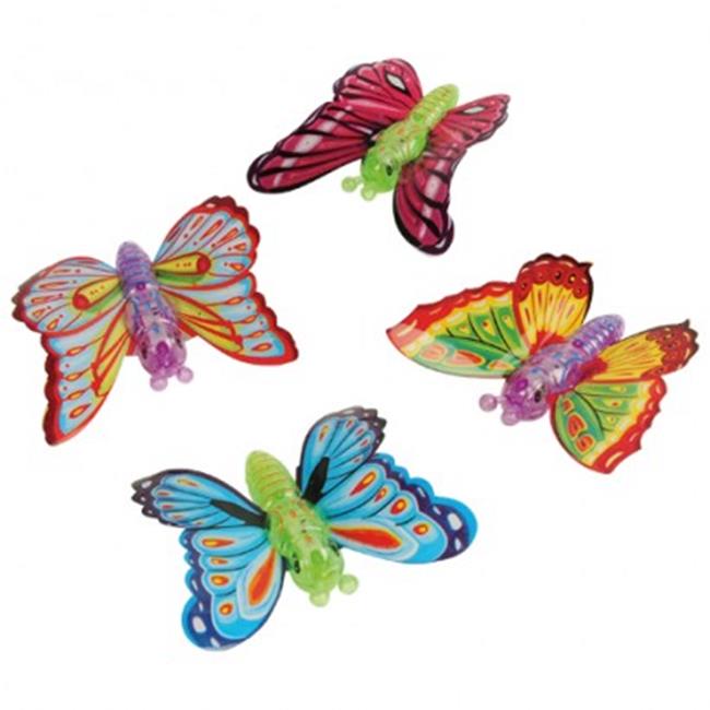 US Toy 4396X4 Wind Up Butterflies - 12 Per Pack - Pack of 4 - Walmart.com