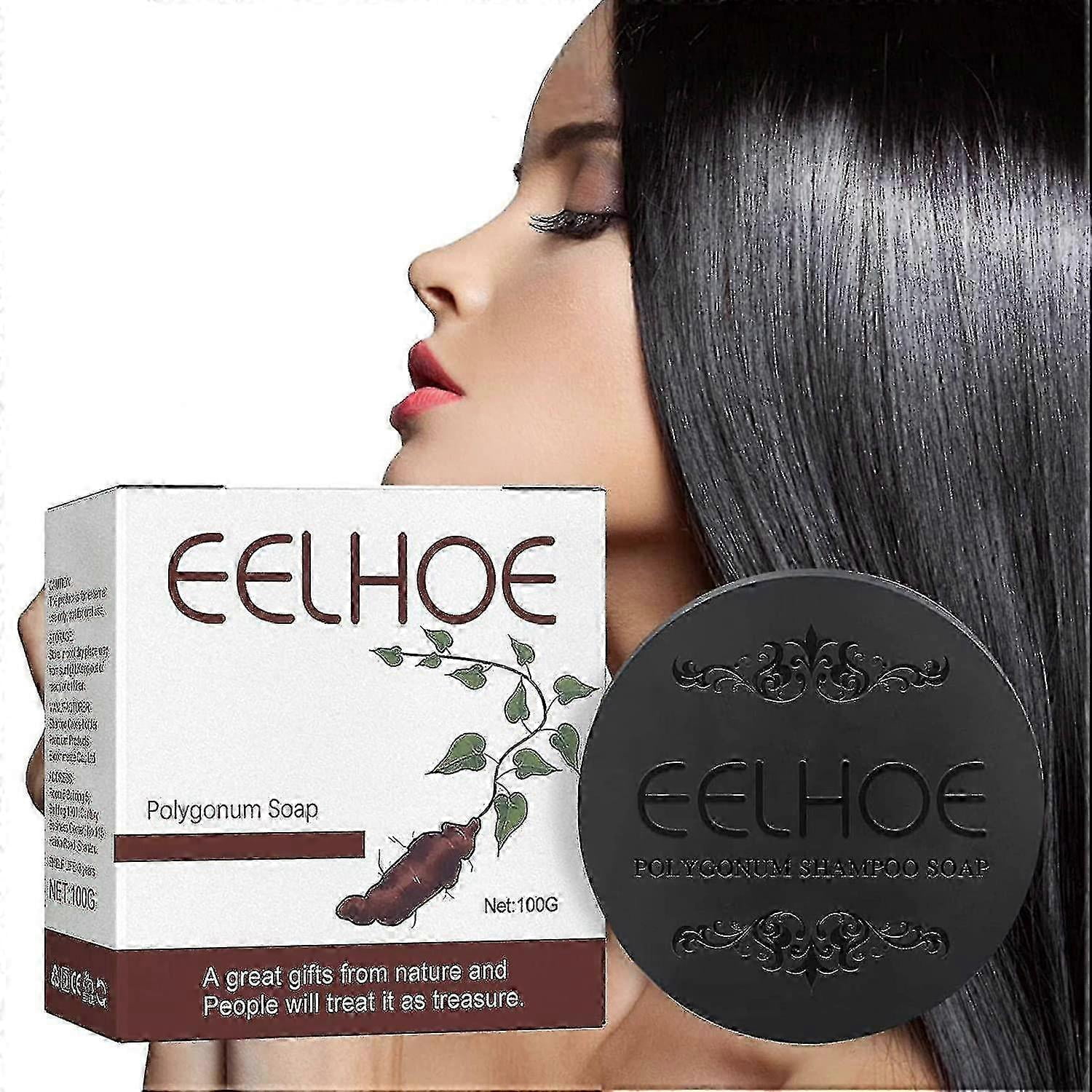 Jabón Eelhoe Polygonum champú en barra extracto de Polygonum para ...