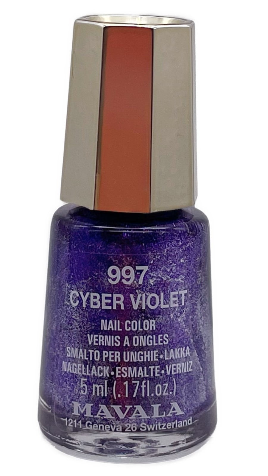 Mavala Mini Color Nail Color Cream 5ml Color - #997 Cyber Violet ...