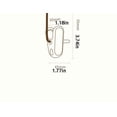 6Pcs Household Non-Marking Stainless Steel Clothes Rack, Multi ...