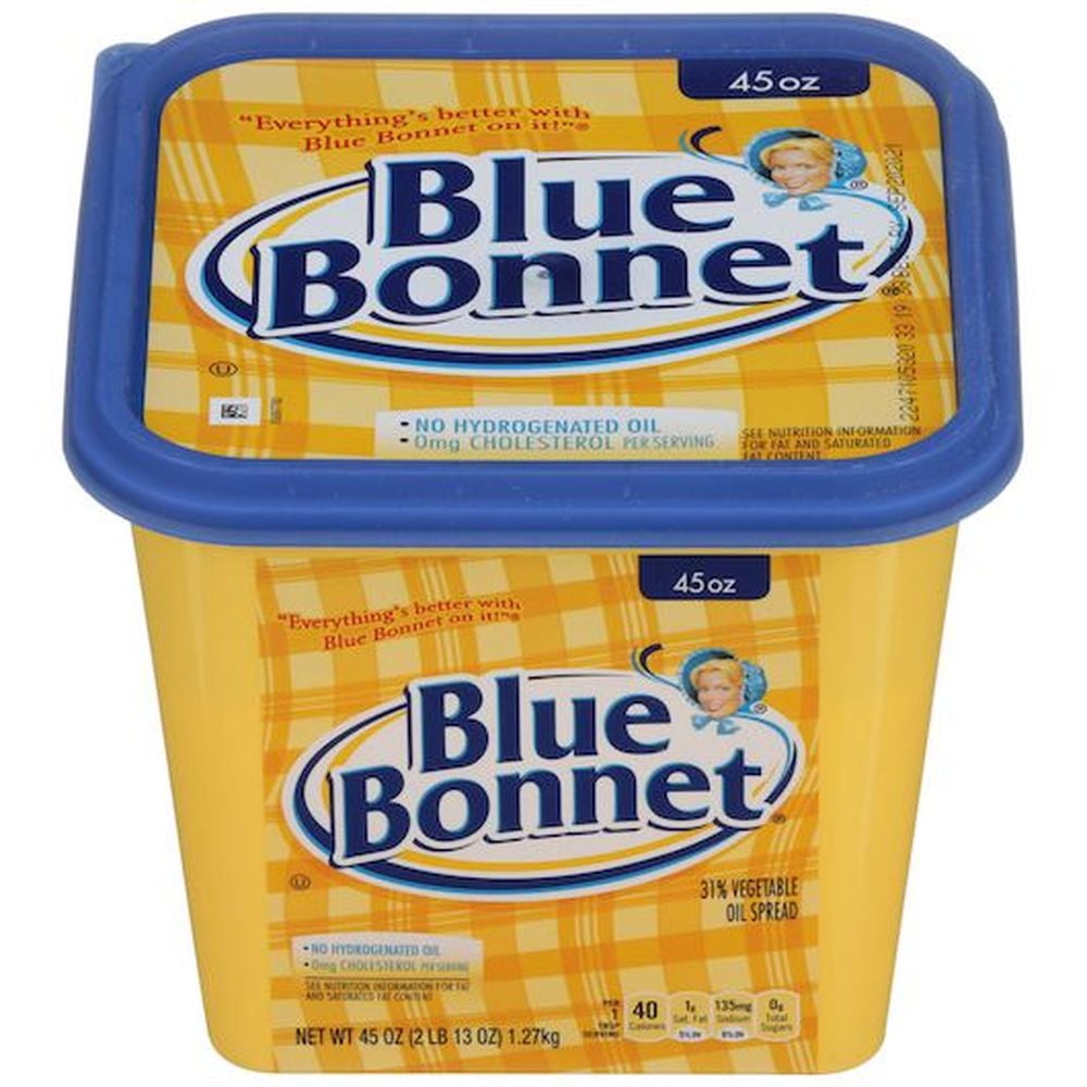 Blue Bonnet Vegetable Oil Spread, 45 Ounce -- 6 per case. - Walmart.com