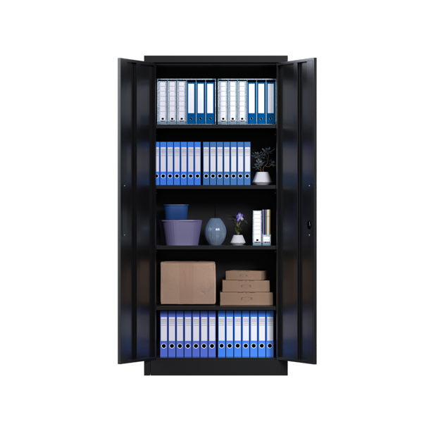 SUXXAN Metal Storage Cabinets with Locking Doors and Adjustable Shelves ...