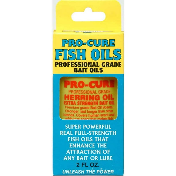 Pro-Cure 2 Oz Bait Oil- Herring - Walmart.com