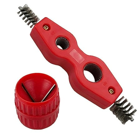Universal Pipe Deburrer deburring rust brush Deburring Tool Interior and Exterior Multi-layer ...