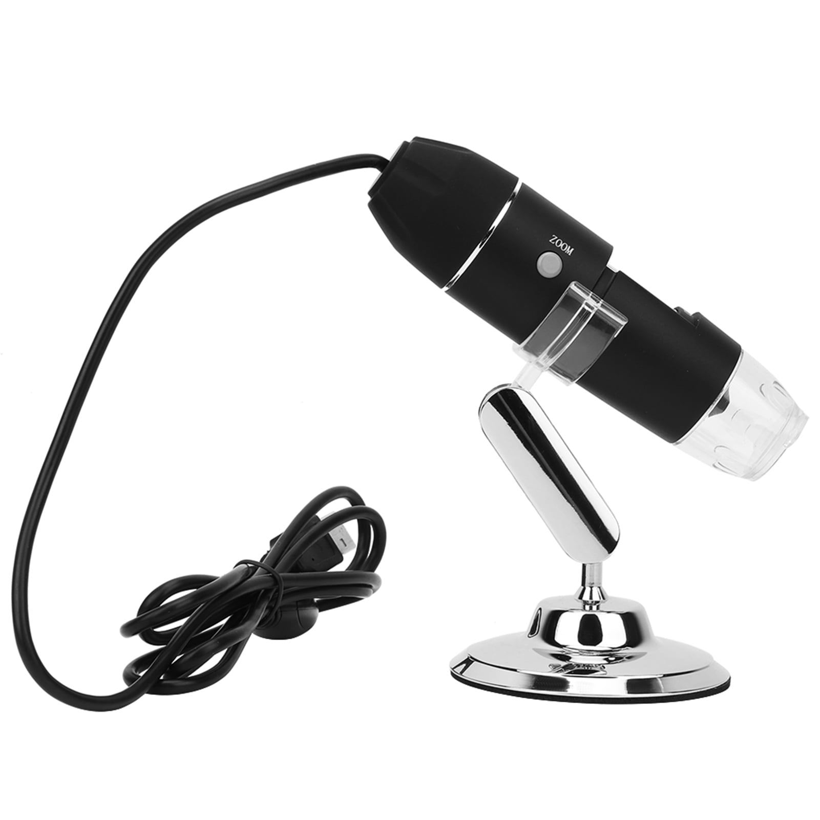 Microscopio LED, microscopio LED X4 1600X, cámara de microscopio ...
