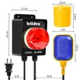 Briidea Sump Pump Alarm, High Water Septic Tank Alarm, 110dB Loud ...