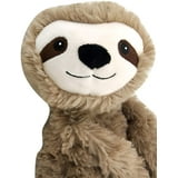 Warmies Plush Animal Toy: Microwavable & Scented Sloth Hugs Comforter ...