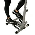Sunny Health & Fitness Twist Stepper Step Machine w/ Handlebar and LCD ...