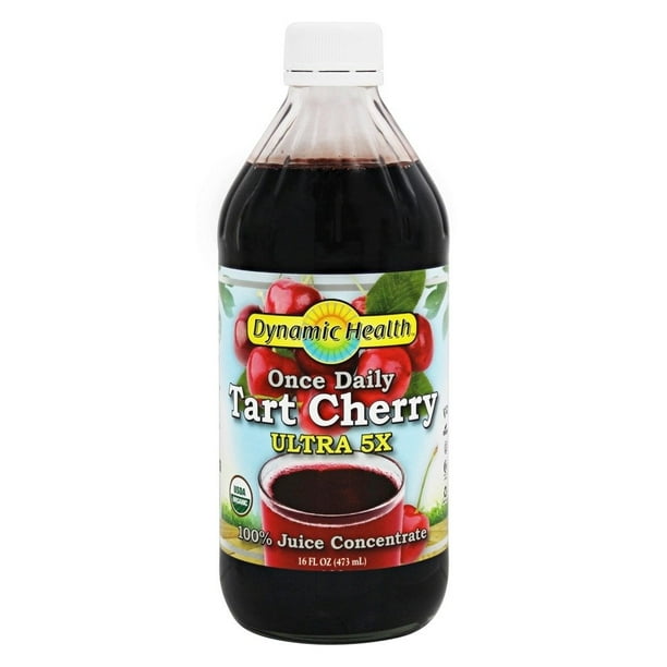 Dynamic Health - Concentré de Jus de Cerises Acidulées Bio Ultra 5X ...