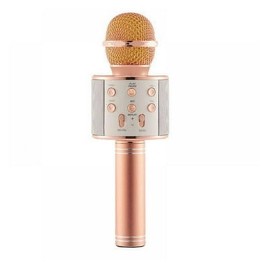 WS858 Bluetooth Wireless Karaoke Handheld Microphone USB KTV Player ...