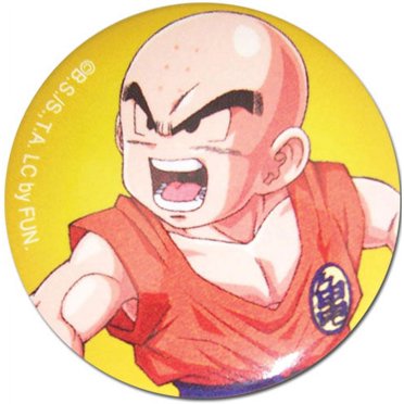 Dragon Ball Z Goku Glitter Licensed Anime Button GE-16883 - Walmart.com