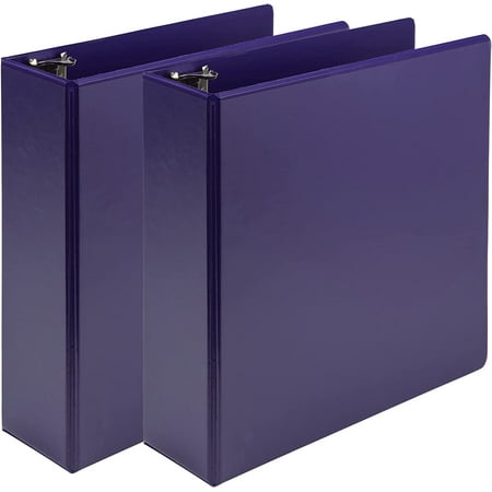 Samsill Plant Based Durable 3 Inch 3 Ring Binders, Made in The USA ...