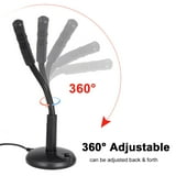 Anself USB Desktop Microphone, Noise Cancelling, Plug and Play, for ...