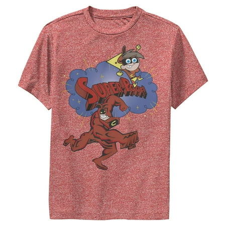 Nickelodeon Little, Big Fairly OddParents Super-Poof Boys Short Sleeve ...