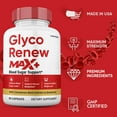 (3 Pack) Glyco Renew Max + Blood Sugar Capsules, Official Capsules, 2x ...