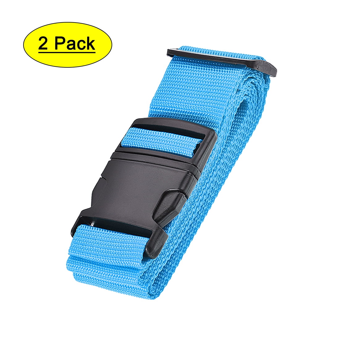 Uxcell 79'' Adjustable Luggage Strap with Buckle Label Polypropylene ...