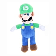Super Mario Bros Luigi 16 inch Stuffed Plush Toy - Walmart.com