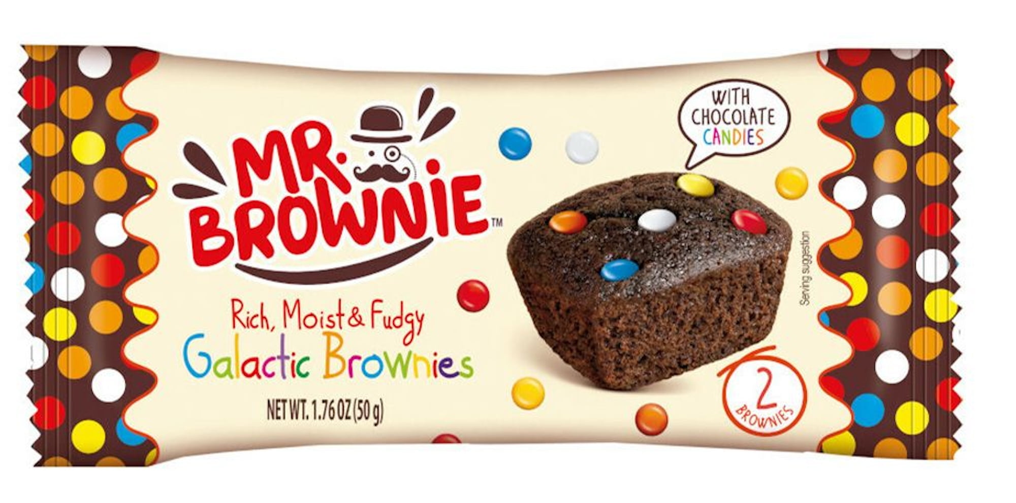 Mr. Brownie Galactic Brownies 50g - Walmart.ca