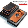 Magnetic Full Aluminum Alloy Phone Case for iPhone 17 Pro Max/17 Air/17 ...