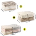 NOGIS Clear Storage Bag, Clothes Storage Containers for Organizing ...