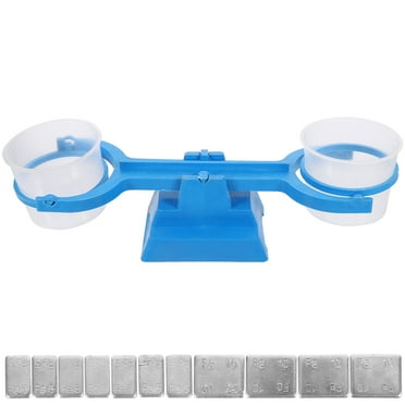 hand2mind Blue Nestable Pan Balance, Balance Scale for Classroom, Math ...