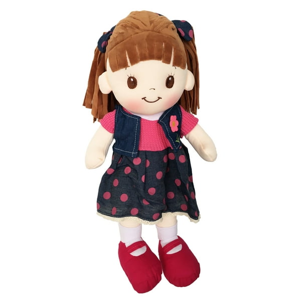 Muñeca de Trapo y Tela Linzy Toys Ann Azul 40 cm | Walmart en línea