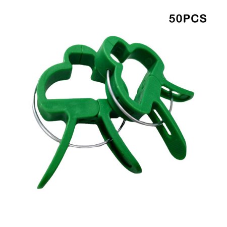 50 Pieces Home Garden Plant Clips Agriculture Grafting Clamp Assortment ...