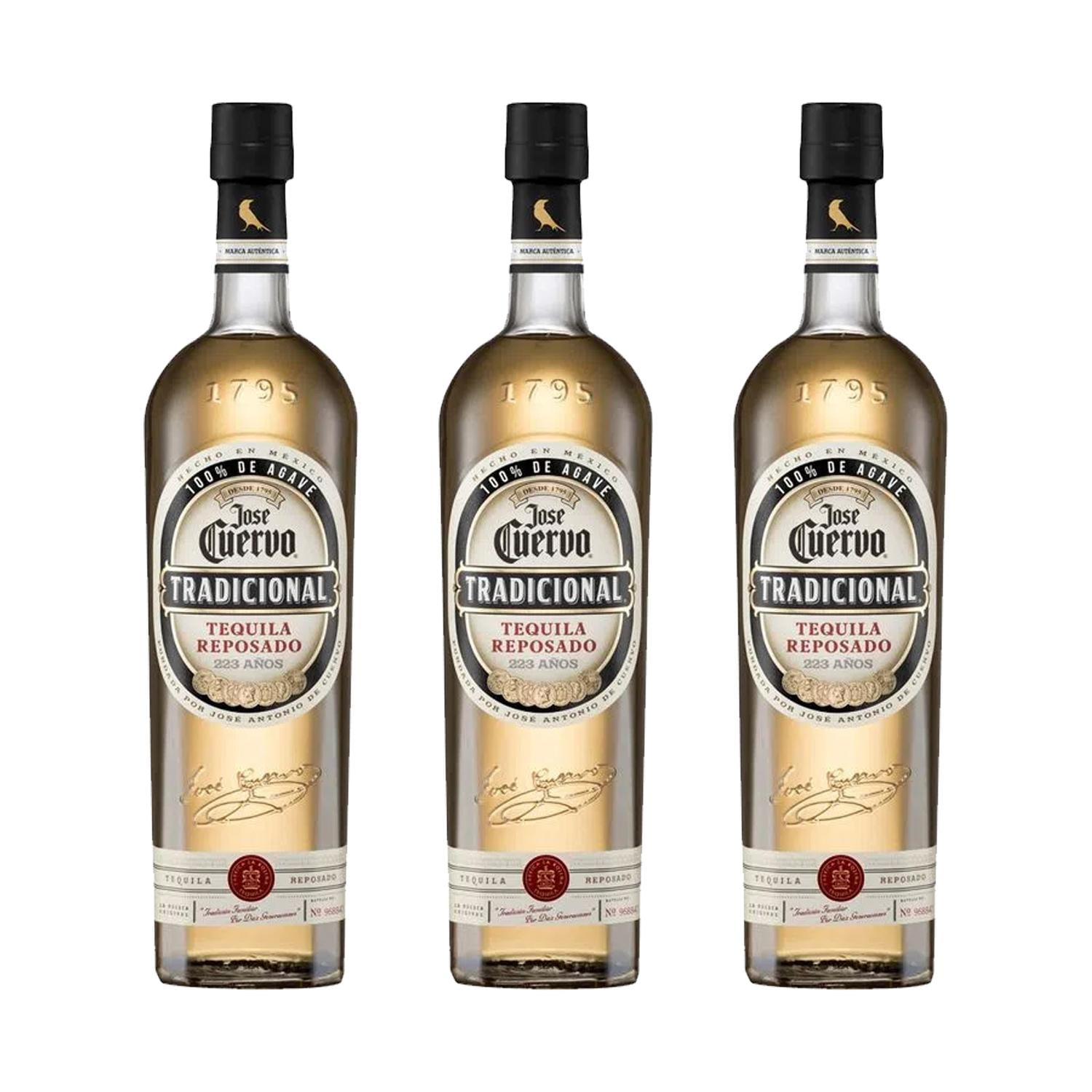 3x2 Tequila Jose Cuervo Tradicional Reposado 950 ml Tradicional ...