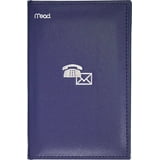 67144 Mead Address Book. 52 sheets 7 3/4" x 5 1/8". Assorted colors ...