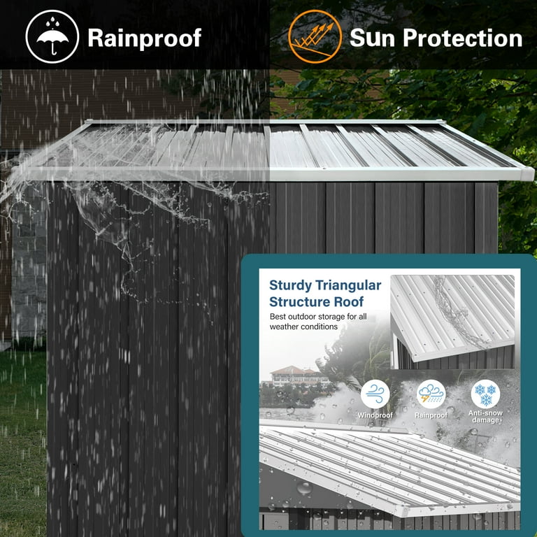 Triangular Garden Shed | Fasci Garden