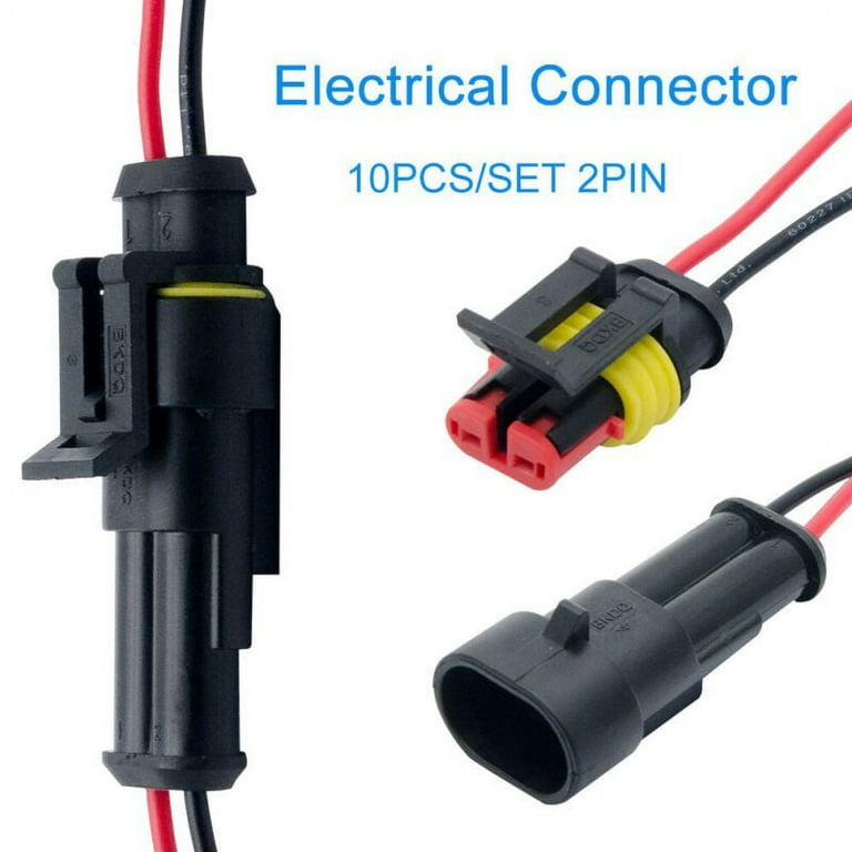 Waterproof Electrical Connectors Sets Waterproof Auto Wire Harness Male ...