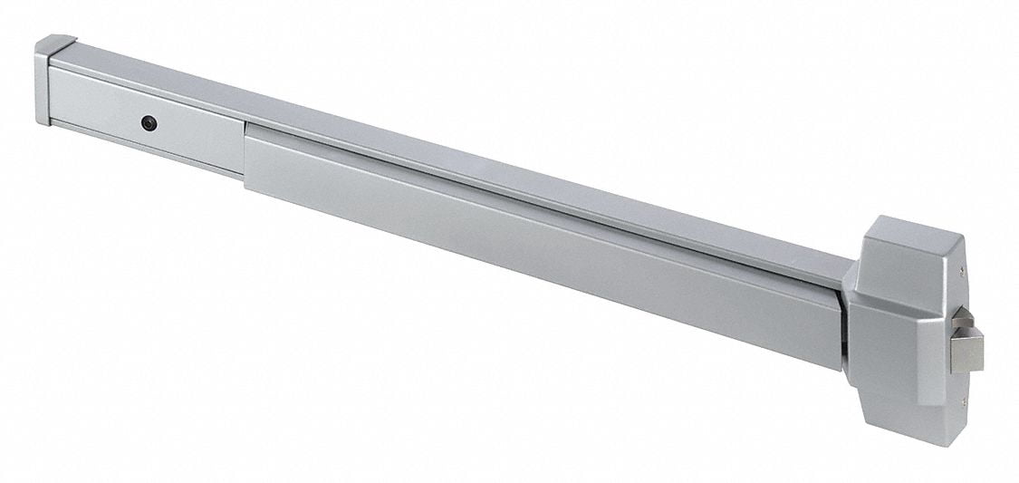 Arrow Lock Rim Exit Device,Satin Aluminum,Passage ED910-36 AL - Walmart.com