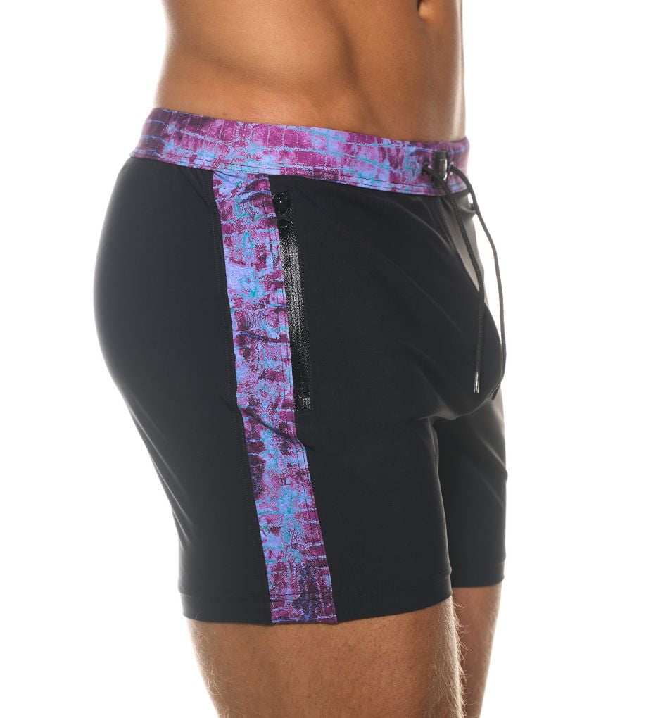 Men's Gregg Homme 200755 Abyss Swim Shorts (Purple S) - Walmart.com