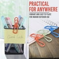 Riveda Pack 30 Assorted Metal Chip Clips – Multicolor PVC Coated 2 inch ...