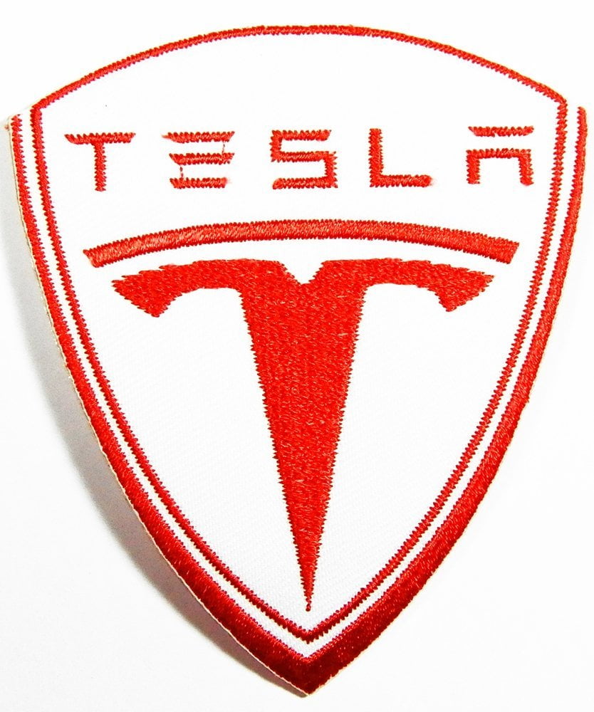 Tesla Logo Red