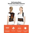 Tourmaline Self-heating Magnetic Therapy Waist Back Shoulder Posture ...