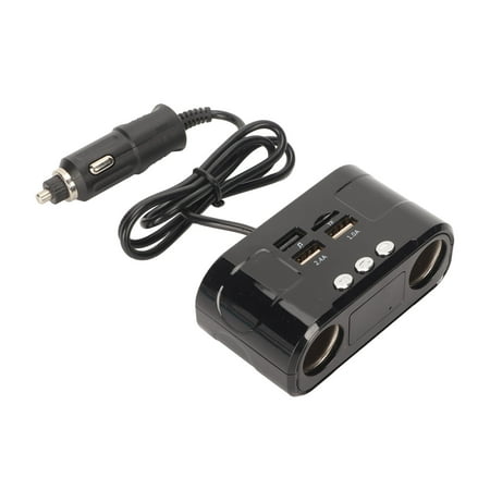 Car Bluetooth Cigarette Lighter,1 for 2 Car Car Cigarette Lighter ...
