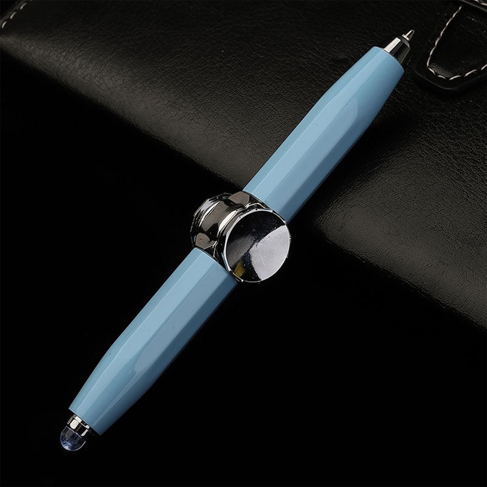 Buy Fidget Spinner Pen with LED Light Writable Spinning Pen Metal ...