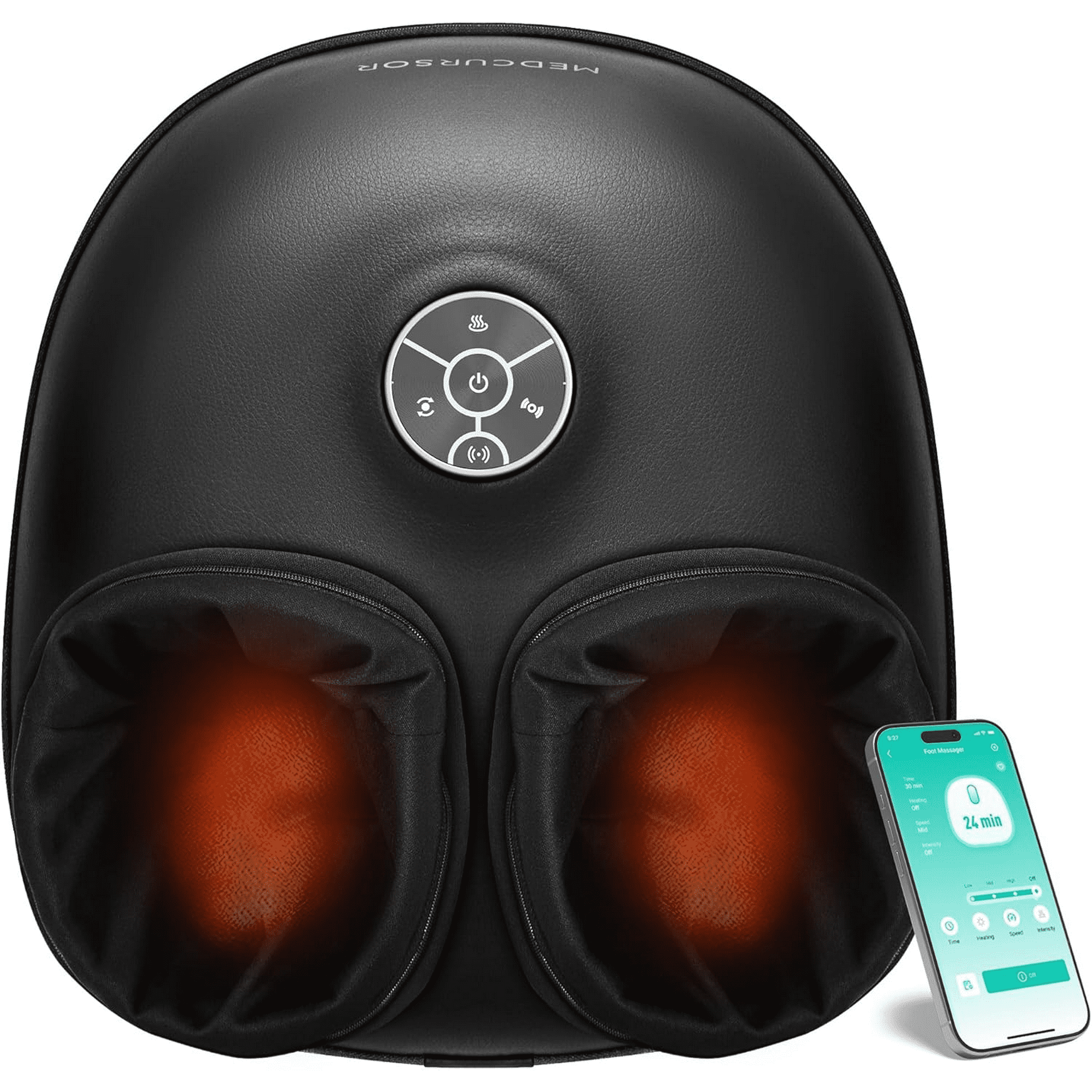 Click here for Medcursor Foot Massager With Heat  Shiatsu Deep Kn... prices